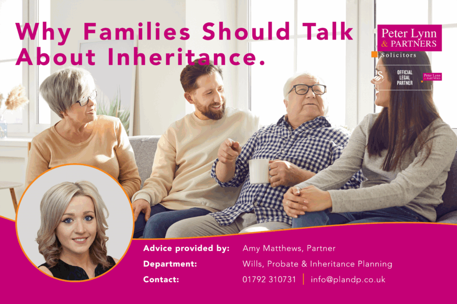Why Families Should Talk About Inheritance. | Swansea Solicitors | Wills